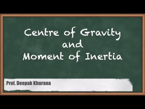 Comprehensive Guide To Centre Of Gravity And Moment Of Inertia - GATE ...