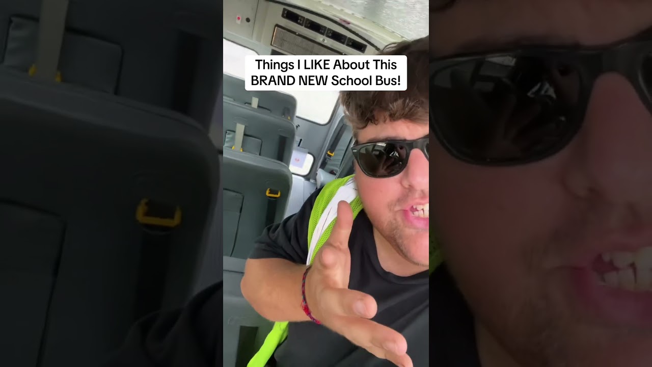 THINGS I LIKE ABOUT THIS BRAND NEW SCHOOL BUS!