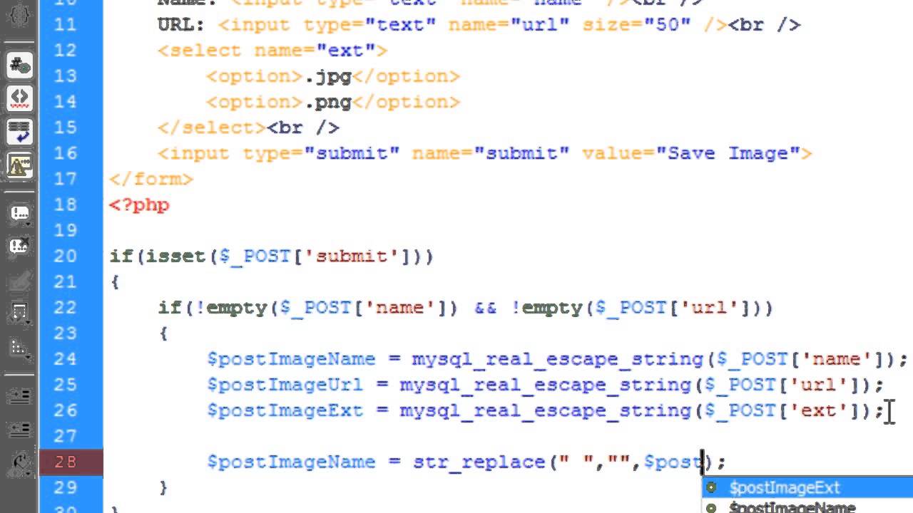 PHP: Save Images From URL