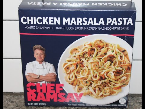 Chef Ramsay Chicken Marsala Pasta Review
