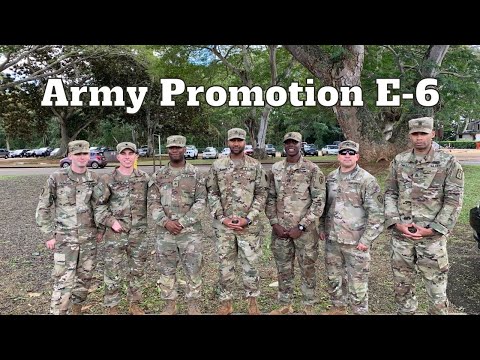 Reminiscing on my time in the Military | Promotion E-6