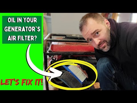 [Oil in Your Generator's Air Filter?] 5 Easy Things to Check