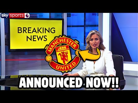 π₯ MY GOODNESS!! π±β
HE CONFIRMED THIS EVENING! MANCHESTER UNITED LATEST TRANSFERNEWS TODAY SKY SPORTS