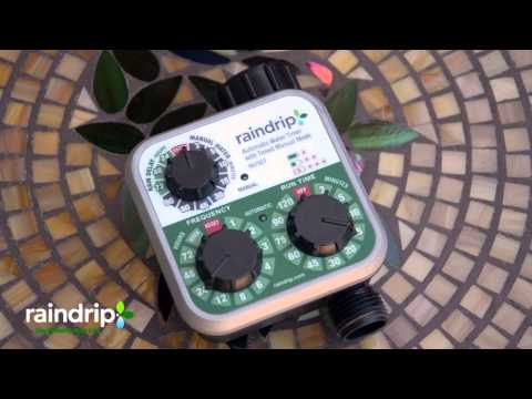 How do I program my Raindrip Timer R675CT?