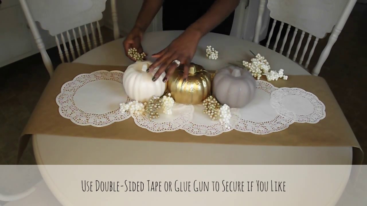 DIY| Easy Thanksgiving Centerpiece| Dollar Tree