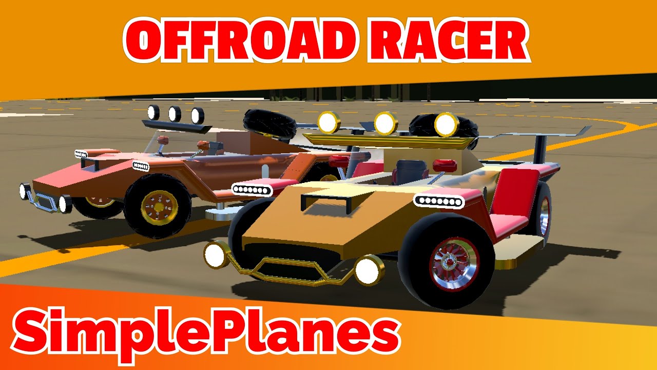 SimplePlanes My new creation - Offroad Racer buggy