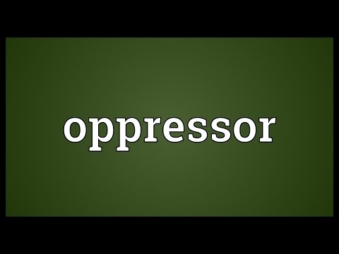 Oppressor Meaning