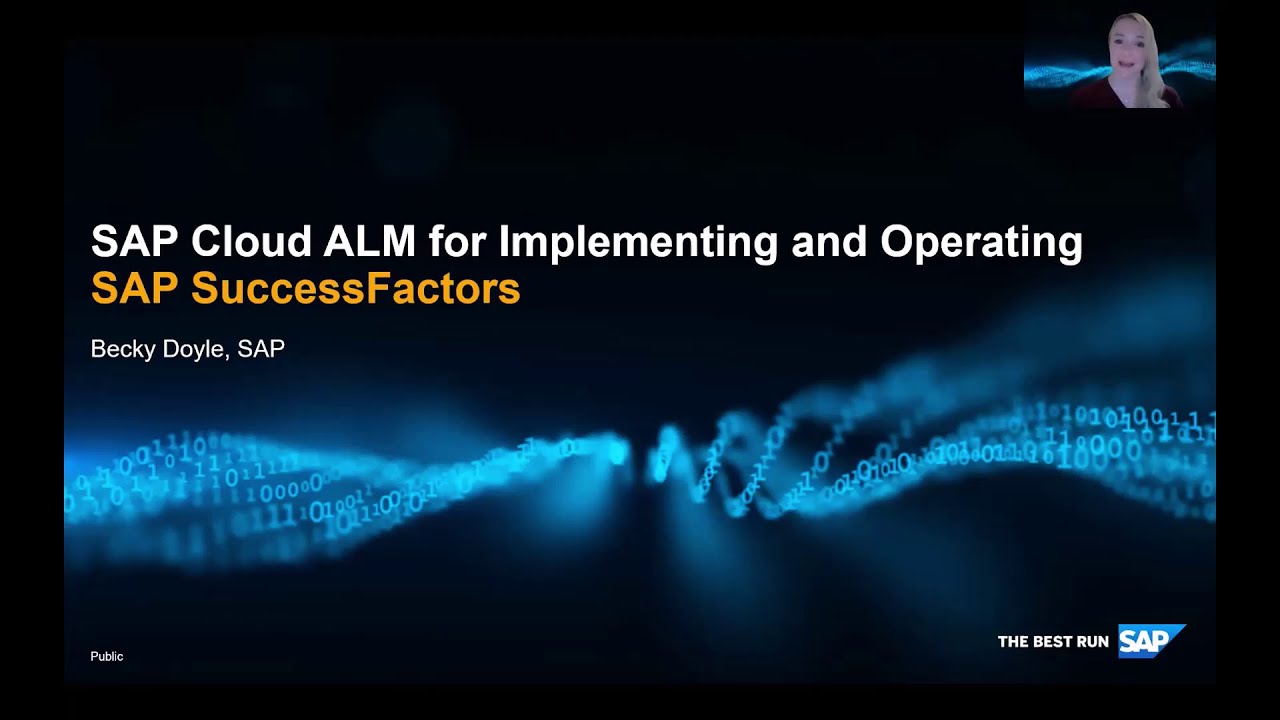 Discover the Value that SAP Cloud ALM Delivers for SAP SuccessFactors