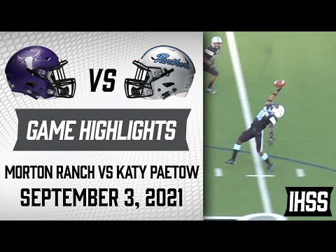 Katy Morton Ranch at Katy Paetow - 2021 Texas High School Football Week ...