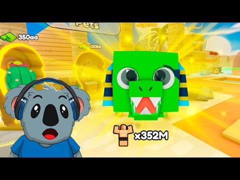 I UNLOCKED THE STRONGEST PET in Gym Star Simulator!