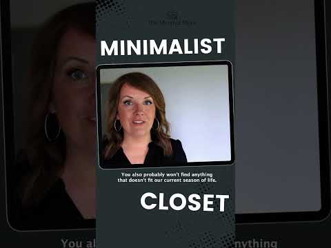 Minimalist Closet