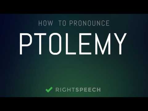 🔴 Ptolemy - How to pronounce Ptolemy