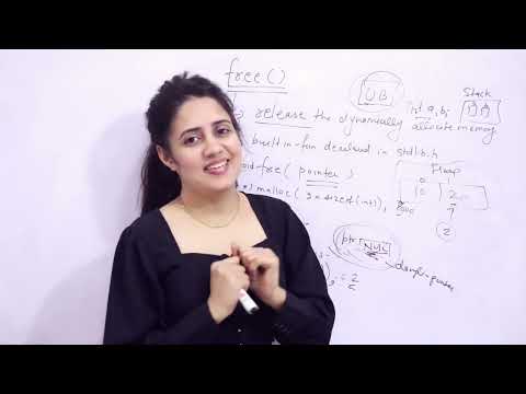 Learn C 136 Deallocating the Dynamically Allocated Memory using free | C Programming Language ...