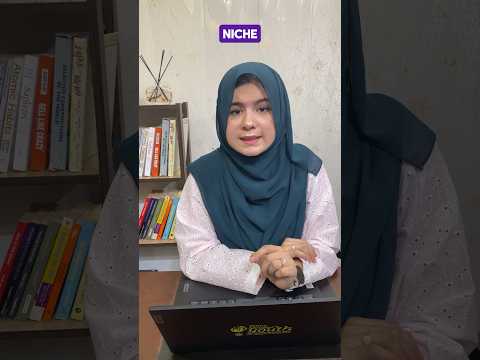 "Niche" word meaning & how to use it? #english #vocabulary