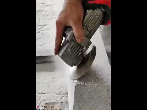 Hand Edge Polishing Granite Process