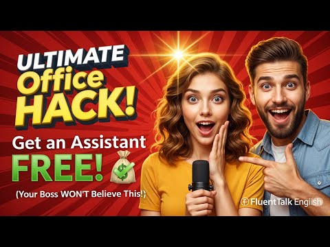 🚀 ULTIMATE Office HACK: Get an Assistant FREE! (Boss Won't Believe This!) | FluentTalk English