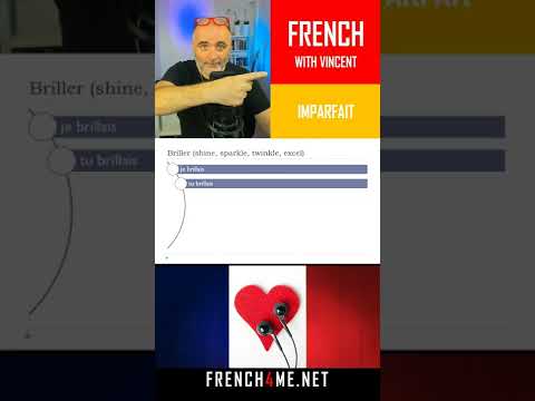 French Conjugation I Imparfait I #Shorts I Briller shine, sparkle, twinkle, excel #french #learnfren