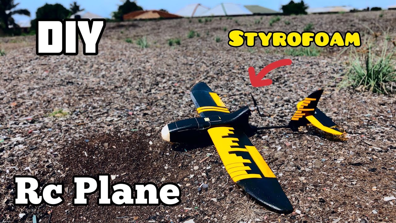 Building a Rc Pusher Airplane with EPS foam