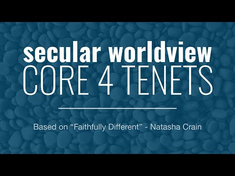 Secular Worldview Core 4 Tenets - Apologetics Class