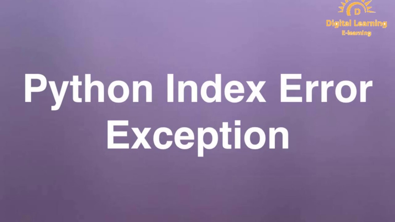 66 Python Index Error Exception | Online Training Download app from below link