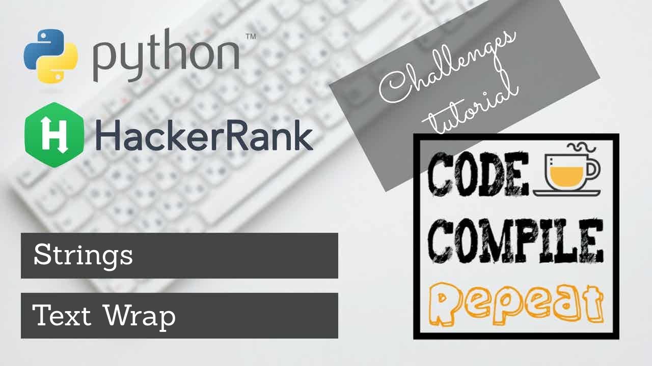 Python | Text Wrap | Hackerrank Solution