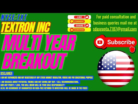 TXT STOCK ANALYSIS | TEXTRON INC MULTI YEAR BREAKOUT