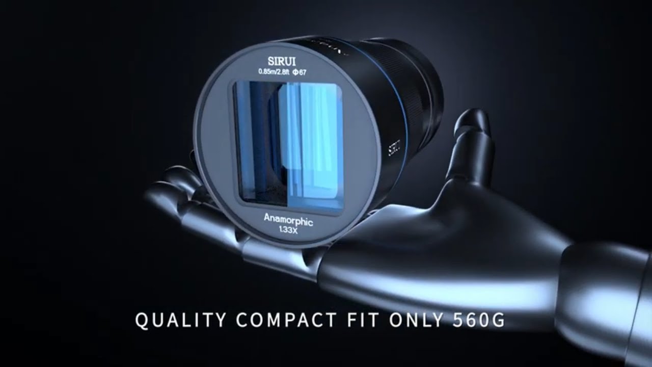 Sirui 50mm f/1.8 Anamorphic Lens 1.33X (MFT) - Kamera Express