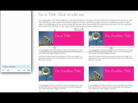 HTML Website Builder | Using the Magnet Tool in your Wix Site