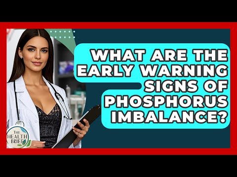 What Are The Early Warning Signs Of Phosphorus Imbalance? - The Health Brief