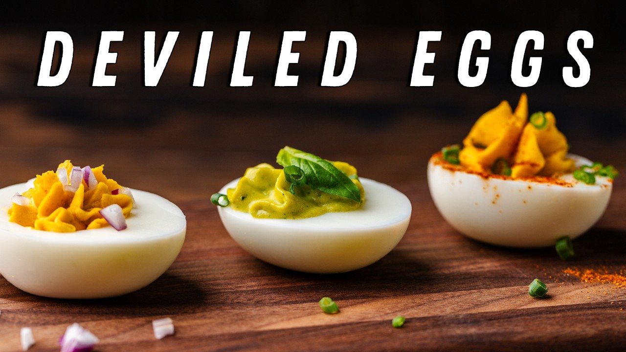 Easy Classic Deviled Eggs - Perfect For Easter!