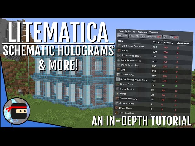 Litematica mod for Minecraft: Everything you need to know