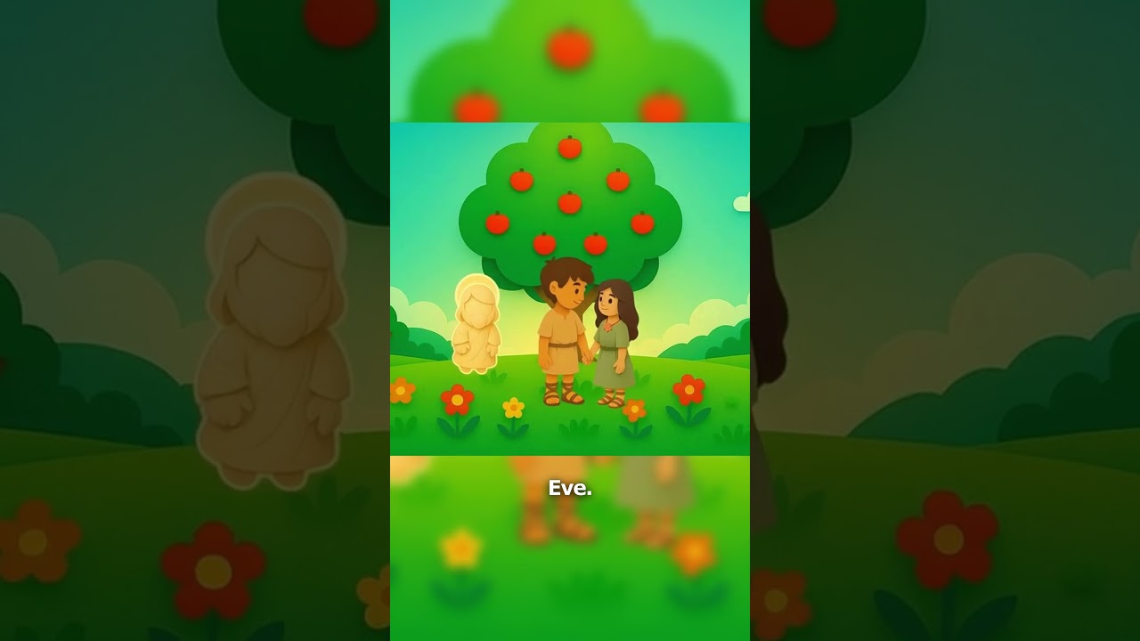 The Creation Story for Kids | Animated Bible Story(Genesis1) | AI made #biblestories #trendingshorts