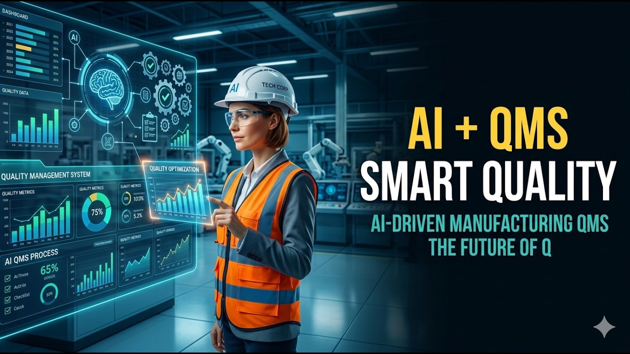 Integrate AI In Manufacturing QMS: How to Transform Quality Management With Artificial Intelligence