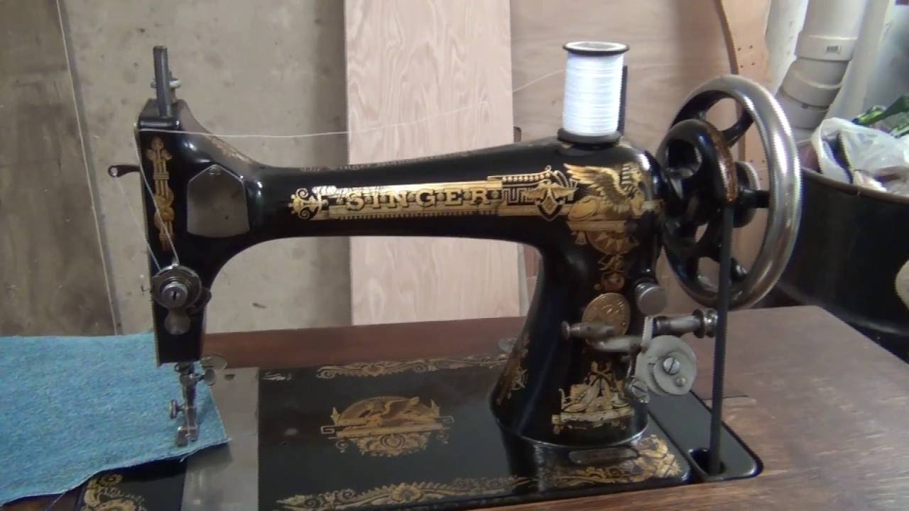 1908 Singer Model 27 Sphinx