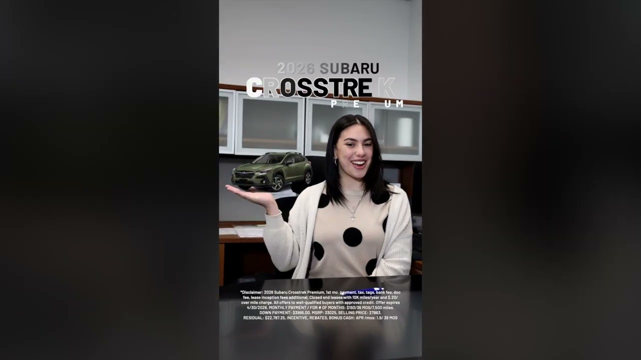 April Lease Deals Are HERE | 2026 Subaru Specials You Can’t Miss!