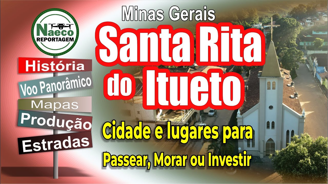 Santa Rita do Itueto, MG – Cidade para passear, morar e investir.