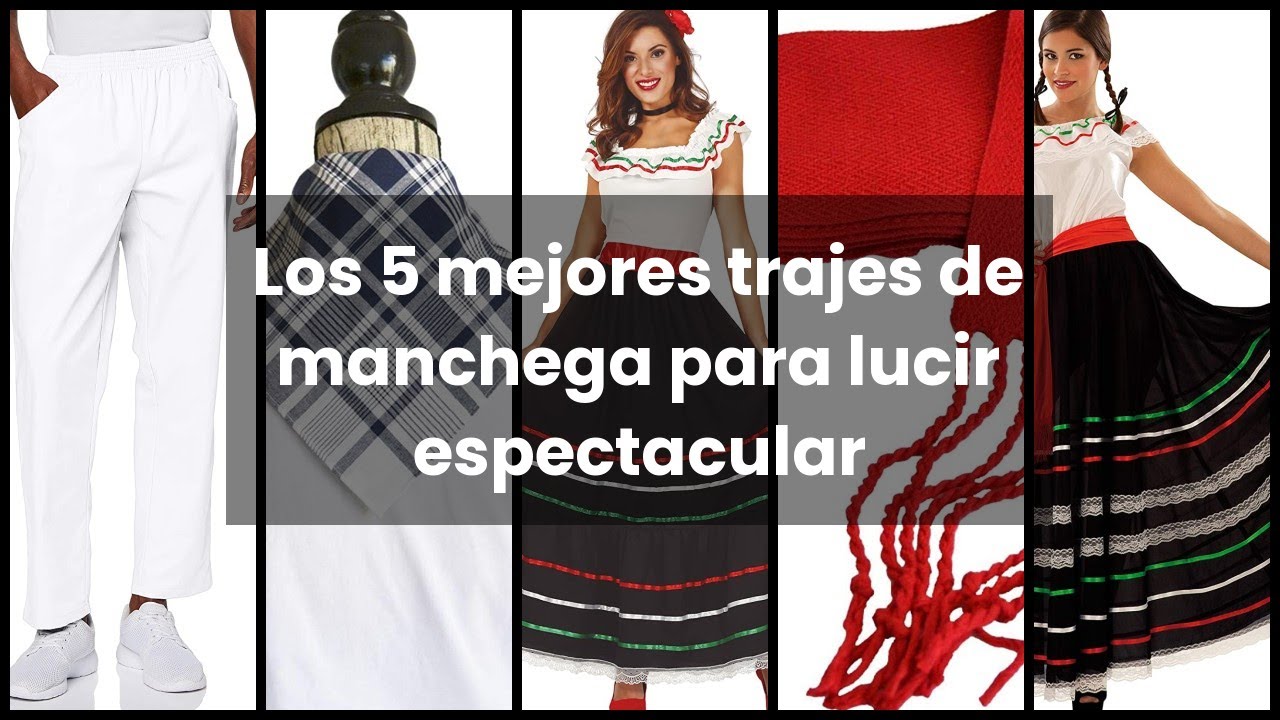 Traje de manchega: Los 5 mejores trajes de manchega para lucir espectacular ?