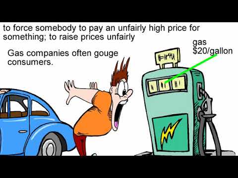 gouge meaning | Vocabulary for Kids | Children's Dictionary | Learn English Vocabulary