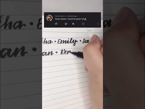KENAN #name #youtube #shorts #youtubeshorts #ytshorts #ytshort #foryou #fyp #trending #handwriting