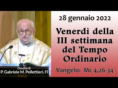 Omelia - 28 gennaio 2022 - P. Gabriele Maria Pellettieri, FI