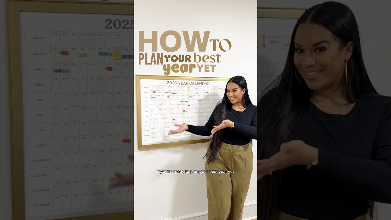 PLAN YOUR FULL YEAR! Print out this calendar!! Linked it in the comments + description!