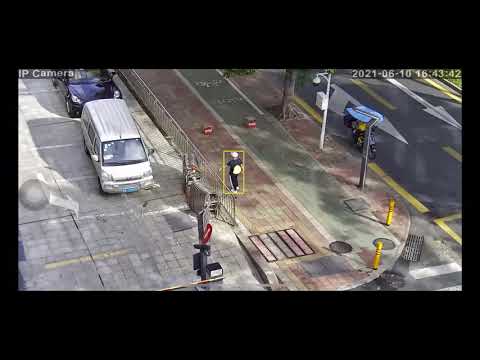 Humanoid detection alarm push and humanoid tracking 2