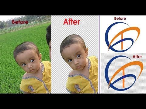 how to remove background in photoshop 7.0. make transparent image | delete background