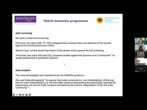 Hospice Staff and Family Carers & End-of-Life Dementia Care
