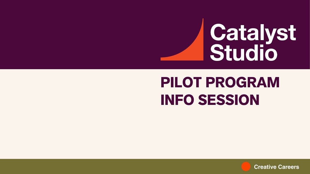 Catalyst Studio Info Session