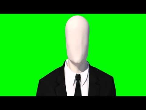 what slender man looks like up close