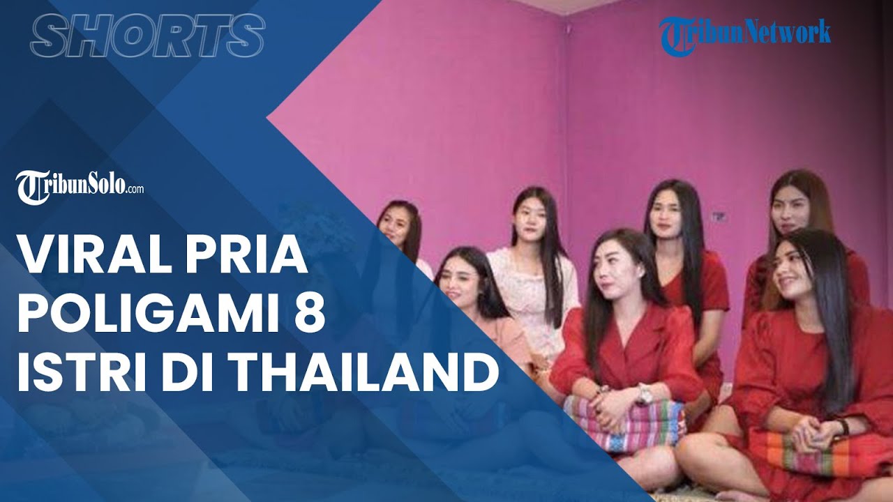 Kisah Pria Punya 8 Istri Cantik dan Akur Walau Tinggal Serumah