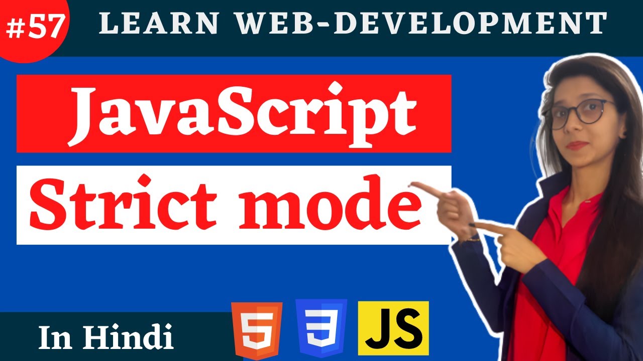 JavaScript Tutorial : strict mode in js | web development #57 #codewithsheetal #coder