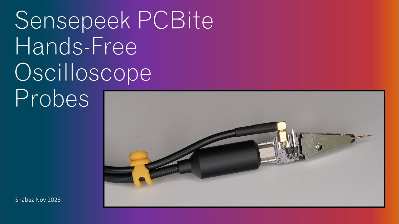 Probing Signals: Sensepeek PCBite Hands-Free Probes! - element14 Community