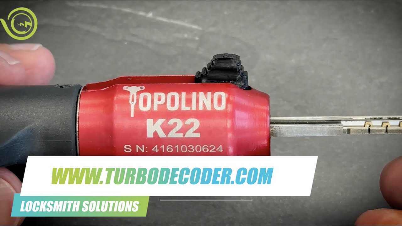 Topolino decoder for lock model K22